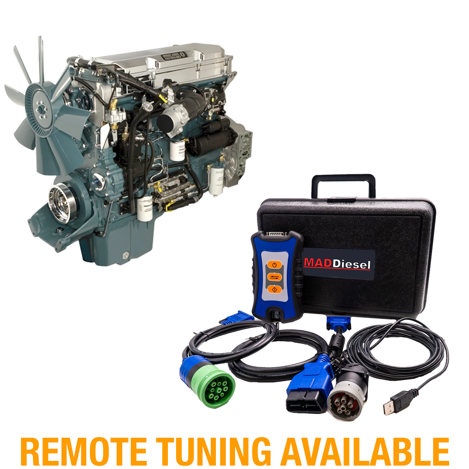 Detroit Diesel Series60: EGR Delete Package – MadDiesel