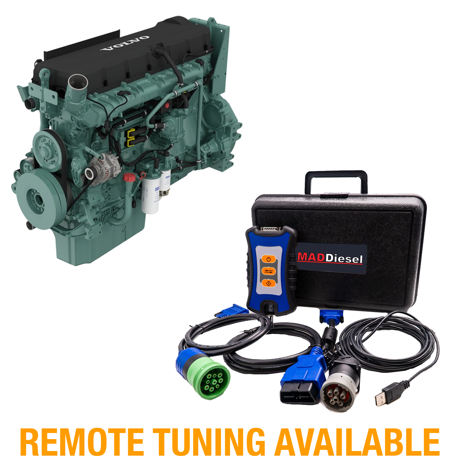 Volvo Engine: D13F (2007-2009) EGR/DPF Delete Package – MadDiesel